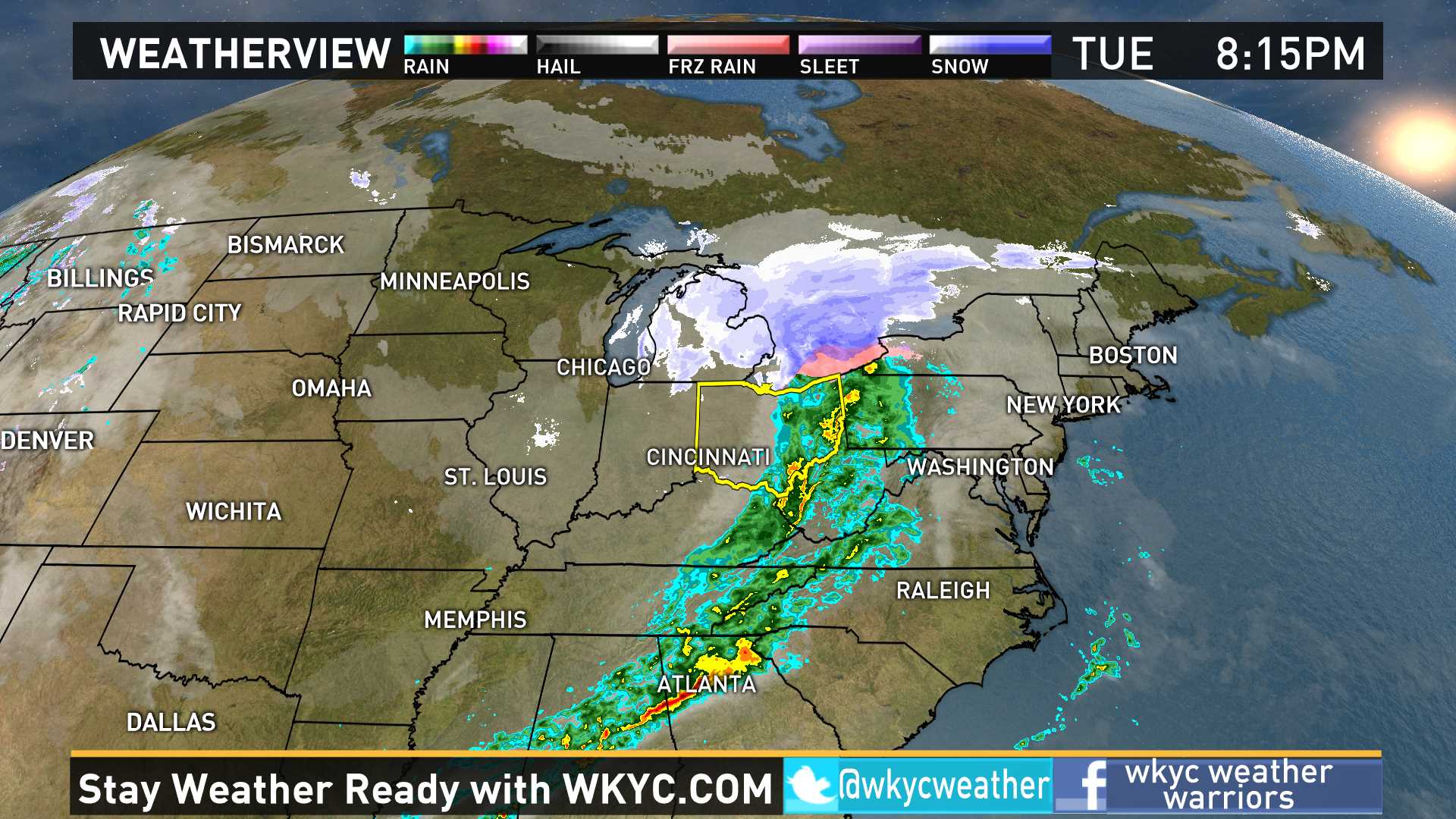 Weather across the nation on March 1, 2016 | wkyc.com