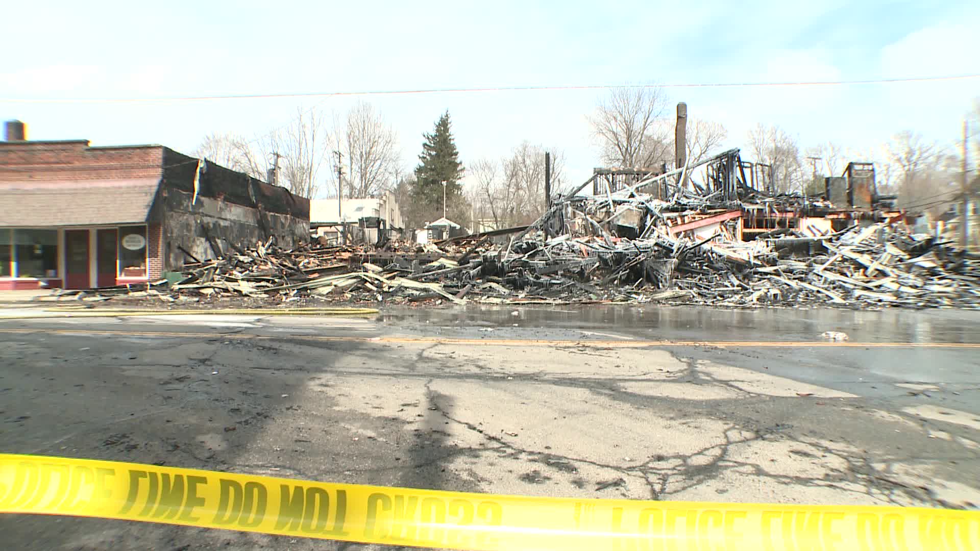 Garrettsville food bank consumed by fire | wkyc.com