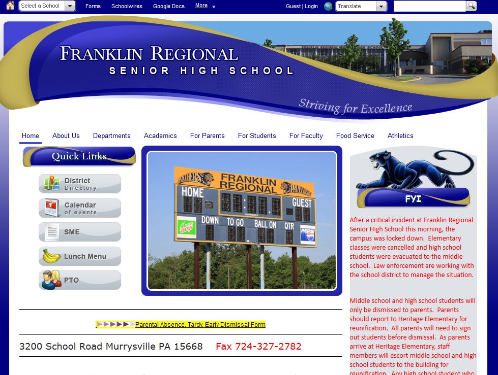 Franklin Regional High School, where is it? | wkyc.com