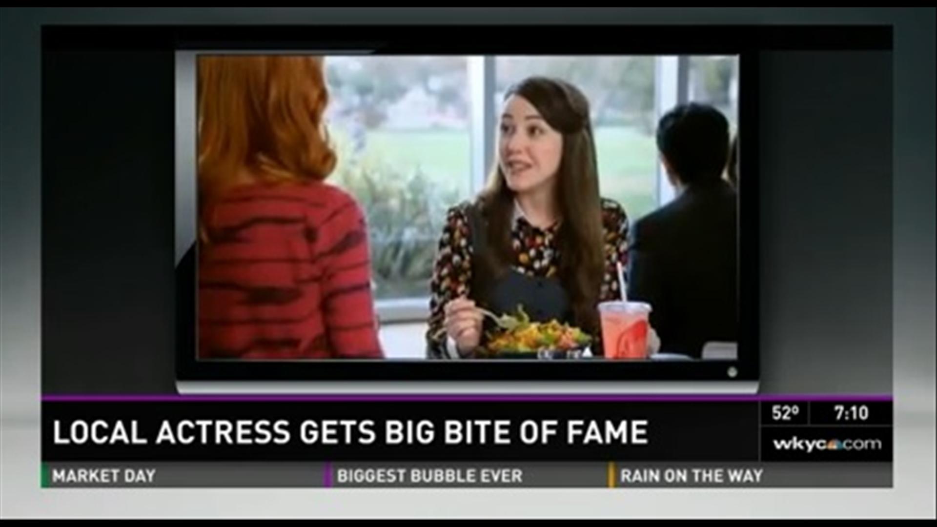 Local actress gets big bite of fame | wkyc.com