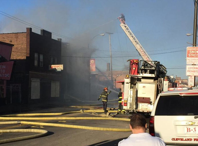 Fire destroys iconic Cleveland hot dog restaurant | wkyc.com