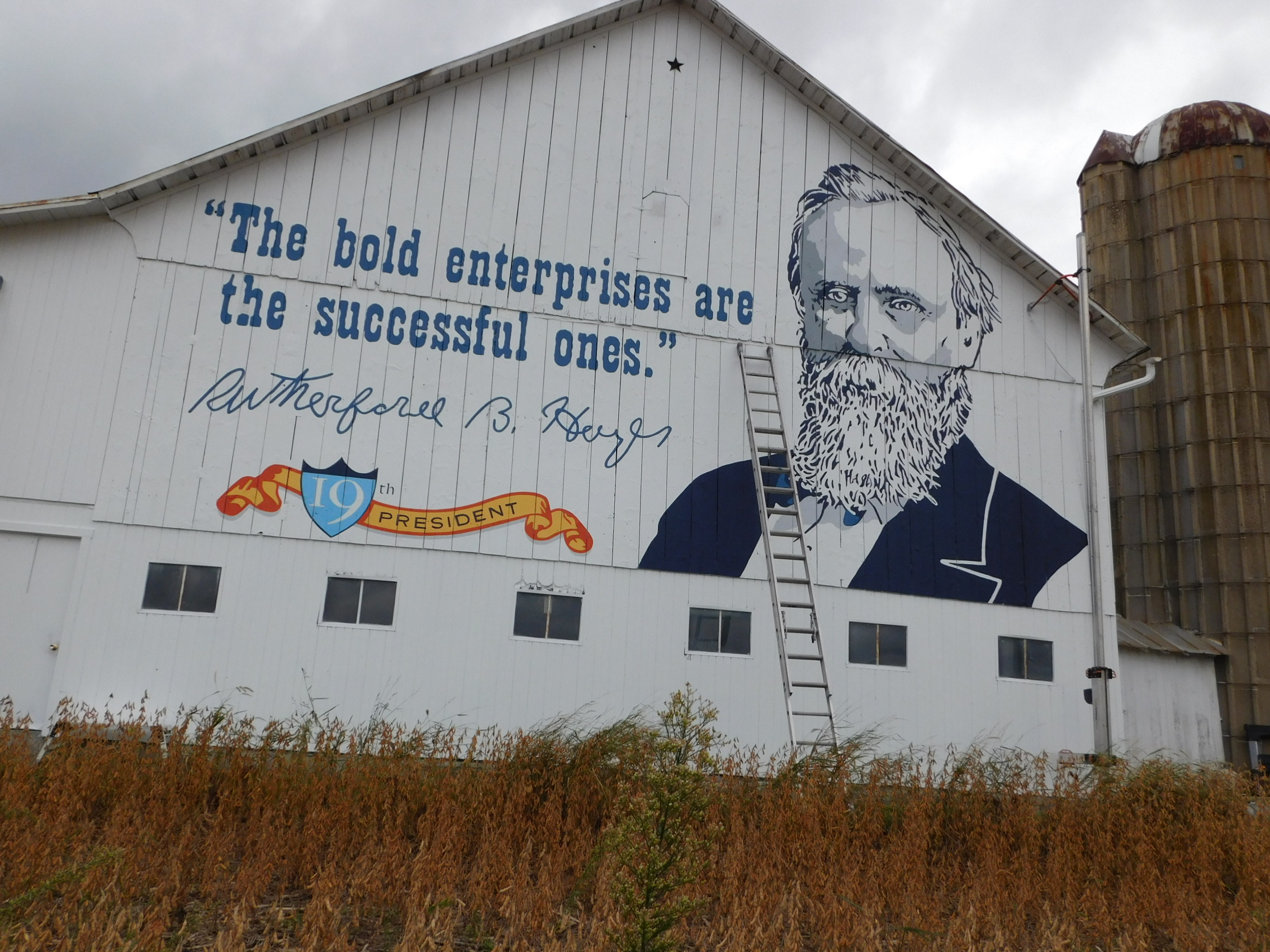 Newly painted barn along Ohio Turnpike highlights history | wkyc.com