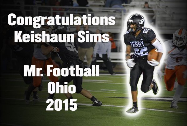 Massillon Perry's Keishaun Sims wins Ohio's AP Mr. Football award ...