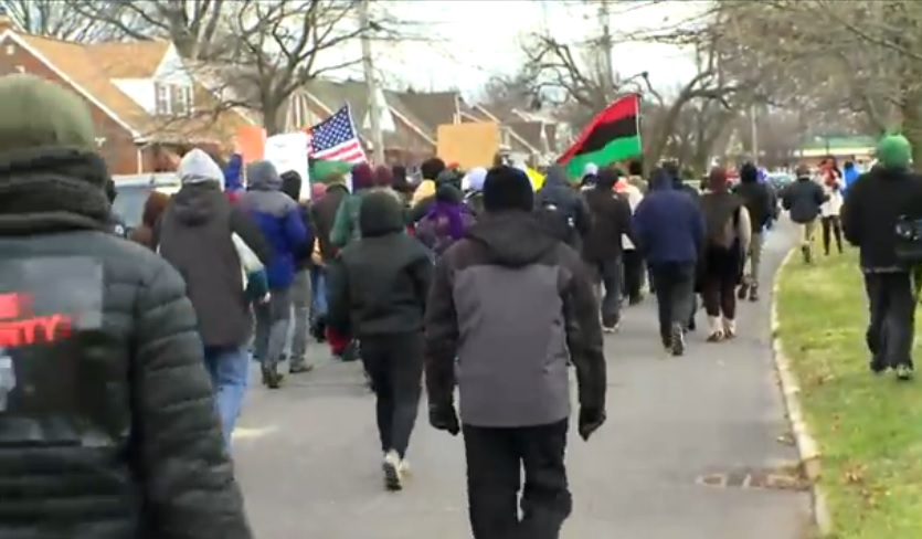 Tamir Rice protest stops at home of Prosecutor McGinty | wkyc.com