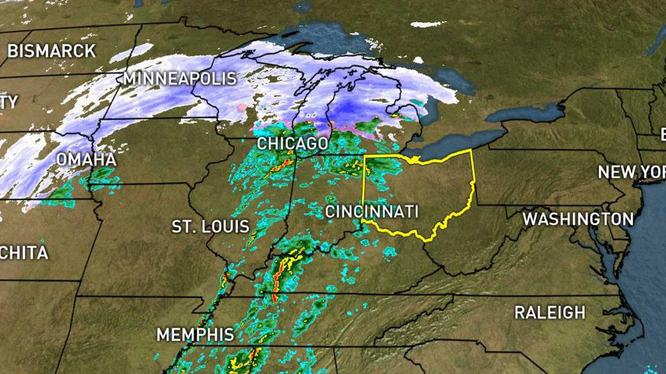 Blizzard blasts central U.S., severe storms hit South | wkyc.com