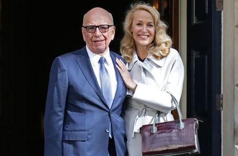 La Boda De Jerry Hall Dueño De Fox News, Rupert Murdoch, Le Pidió El