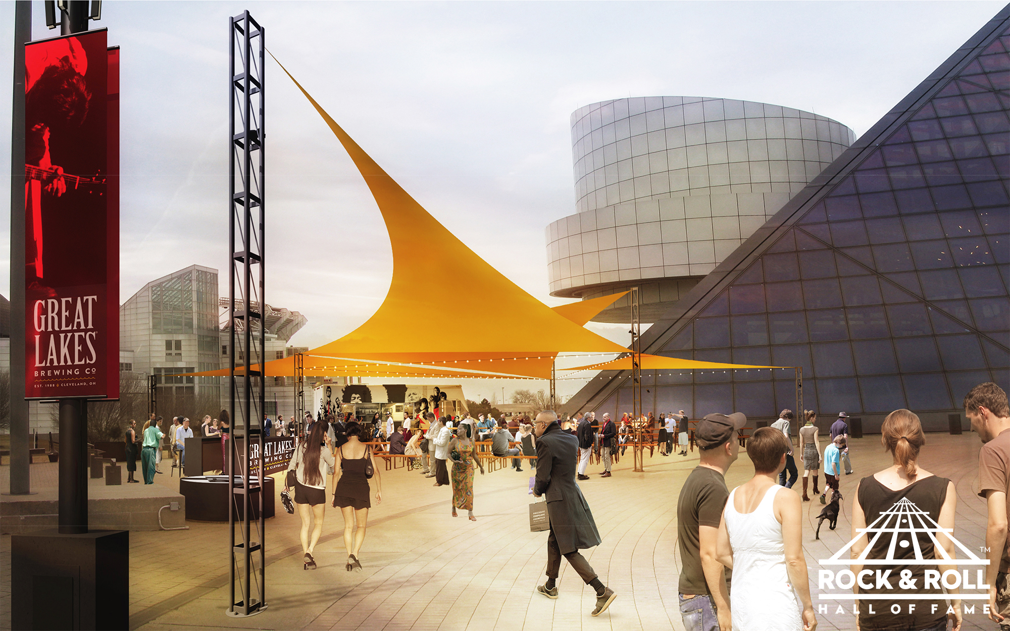 PHOTOS | Rock Hall's revamped entry plaza renderings | wkyc.com