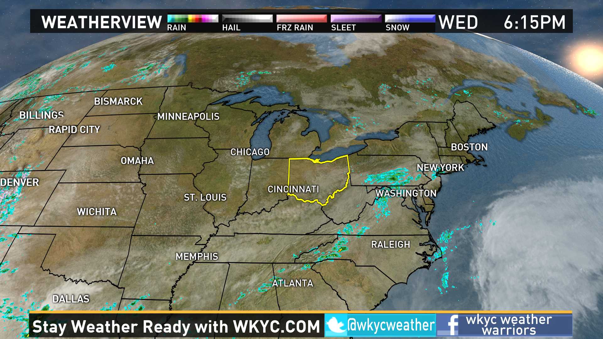 Weather across the nation on May 18, 2016 | wkyc.com