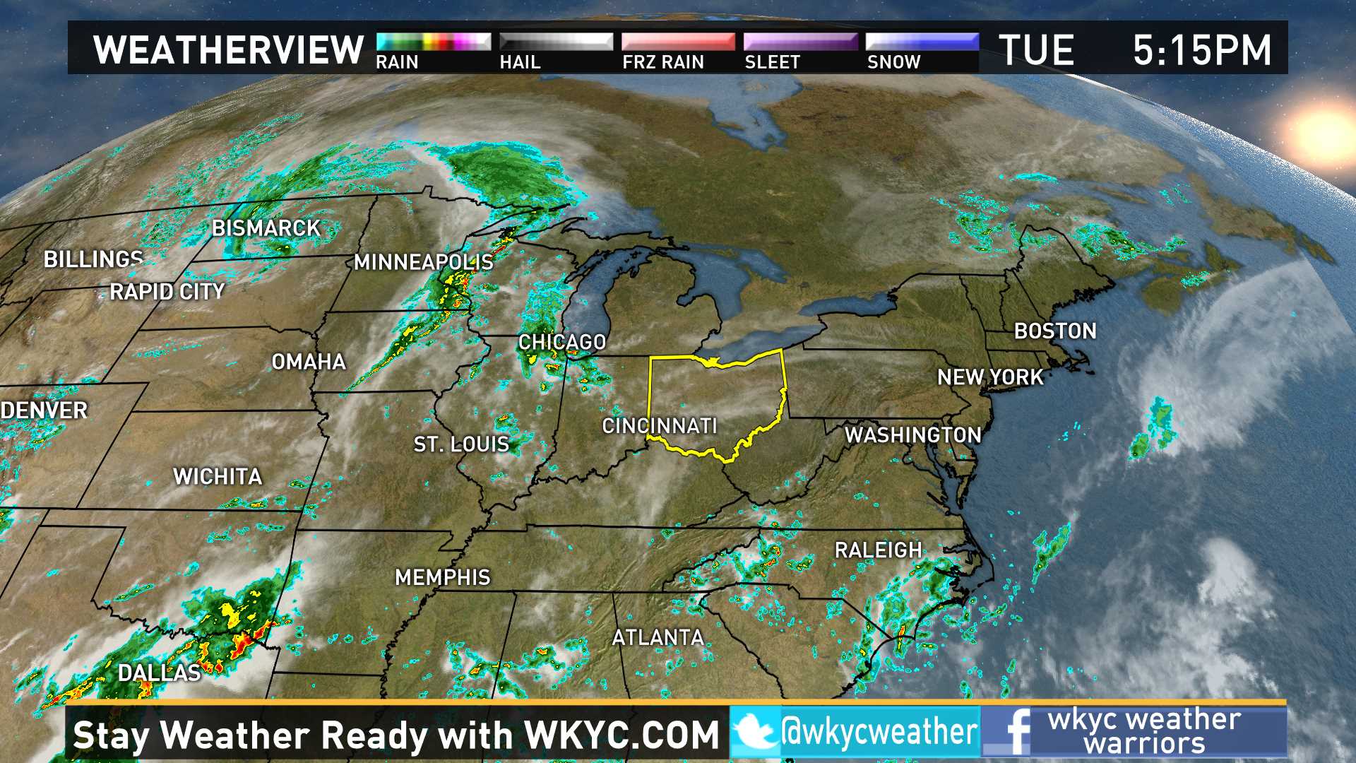 Weather across the nation on May 31, 2016 | wkyc.com