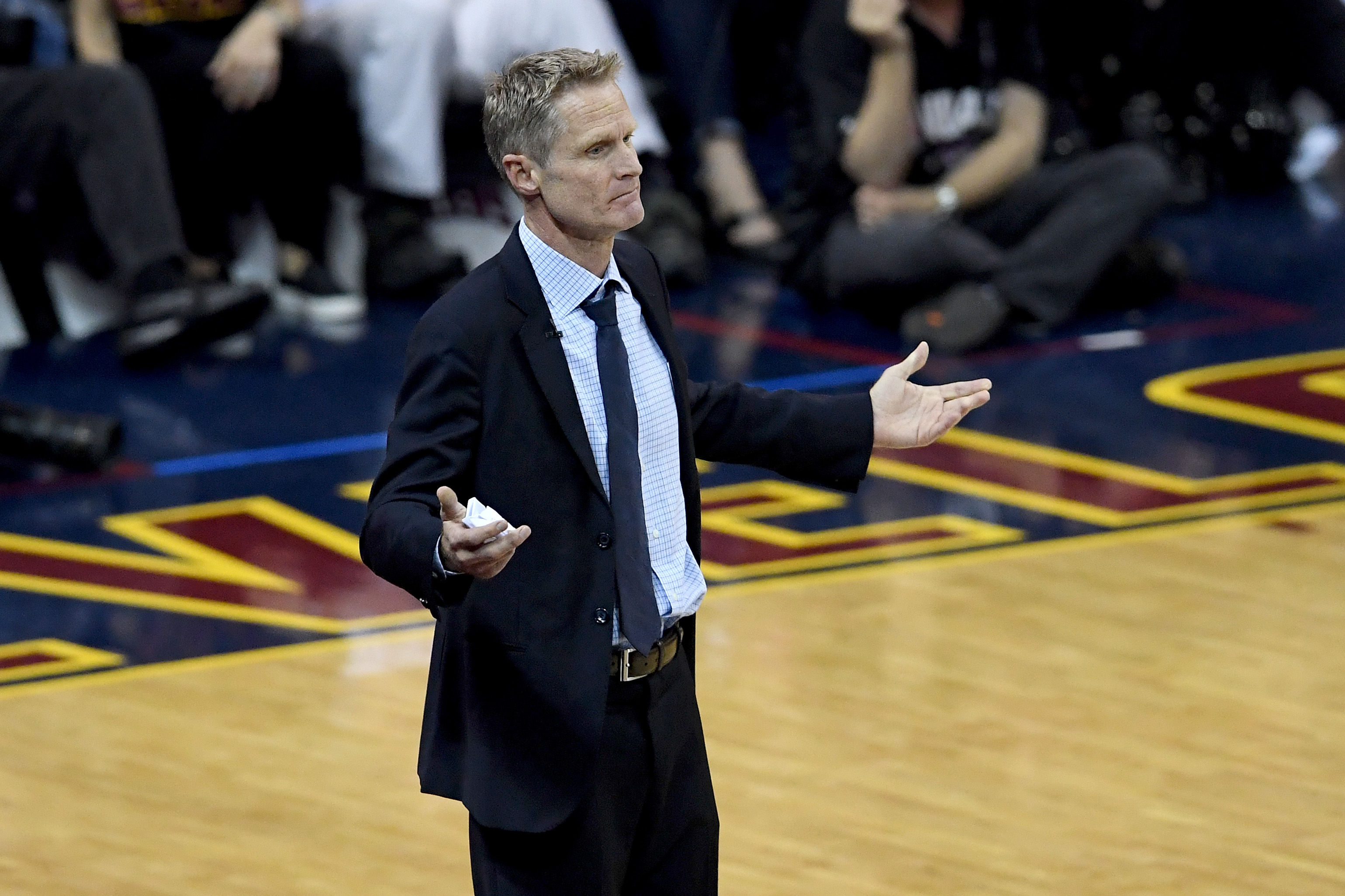 Steve Kerr criticizes refs for calling 'ticky-tack' fouls on Stephen ...
