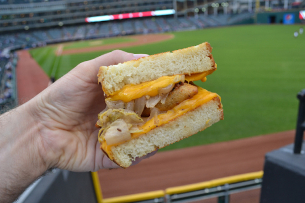 Melt's 'Parmageddon' sandwich named America's Best Ballpark Food | wkyc.com