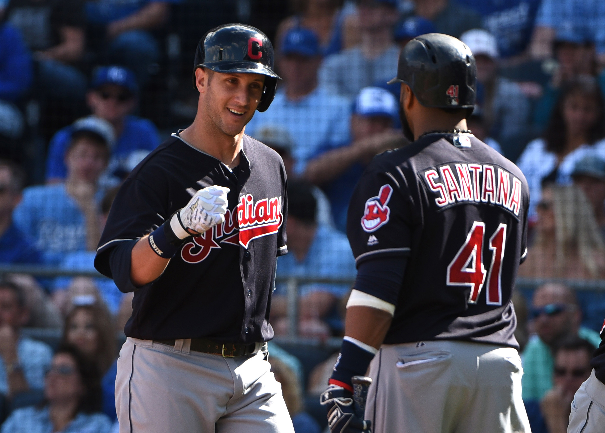Cleveland Indians catcher Yan Gomes returns with a blast | wkyc.com