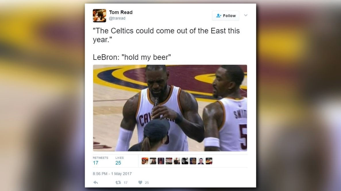 LeBron James Says | 'I'm not much of a beer guy' | wkyc.com